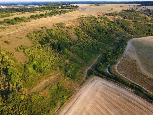 Dunstable downs and Hills of England. Beautiful Landscape view of ...