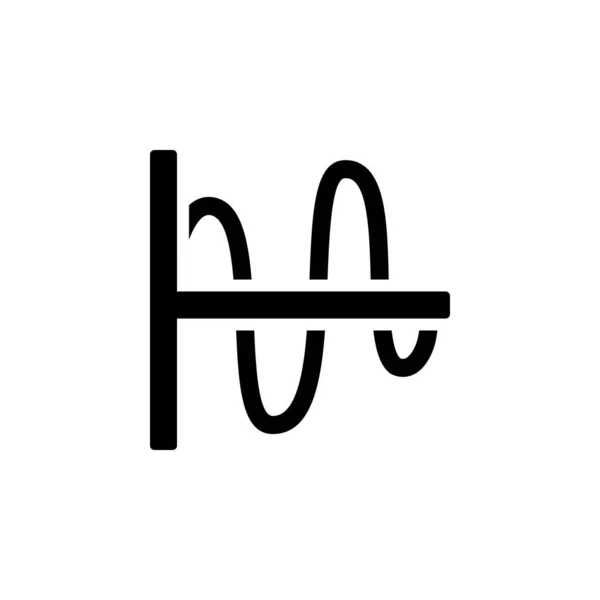 Hysteresis symbol imágenes de stock de arte vectorial | Depositphotos