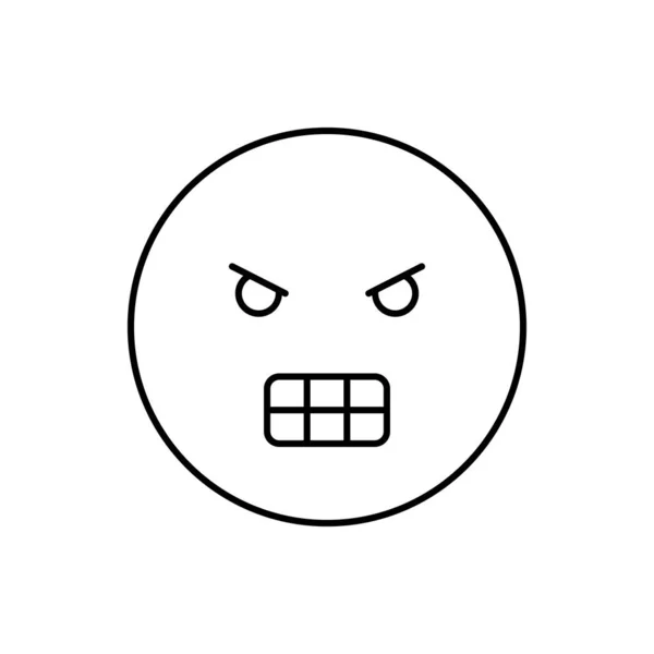 Mean Face Clip Art