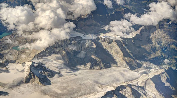 Aerial View Italian Alps Cities — Stock Photo © mehdi33300 #595282314