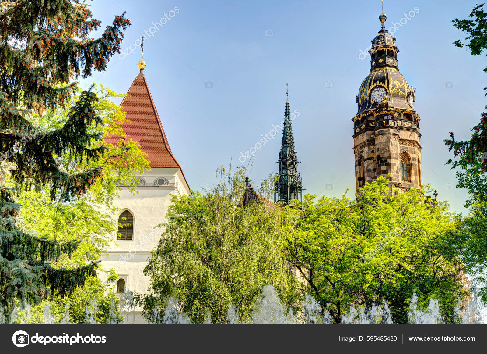 Kosice Slovakia May 2022 Historical Center Sunny Weather Hdr Image ...