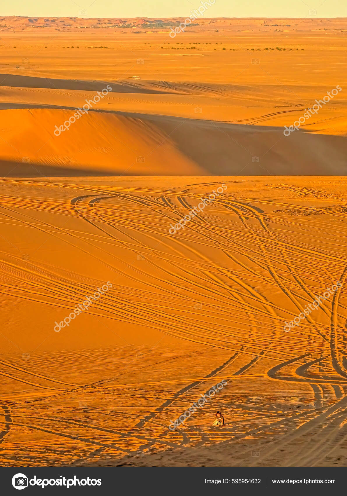 Timimoun Algeria March 2016 Saharan Desert Sunny Weather — Stock ...