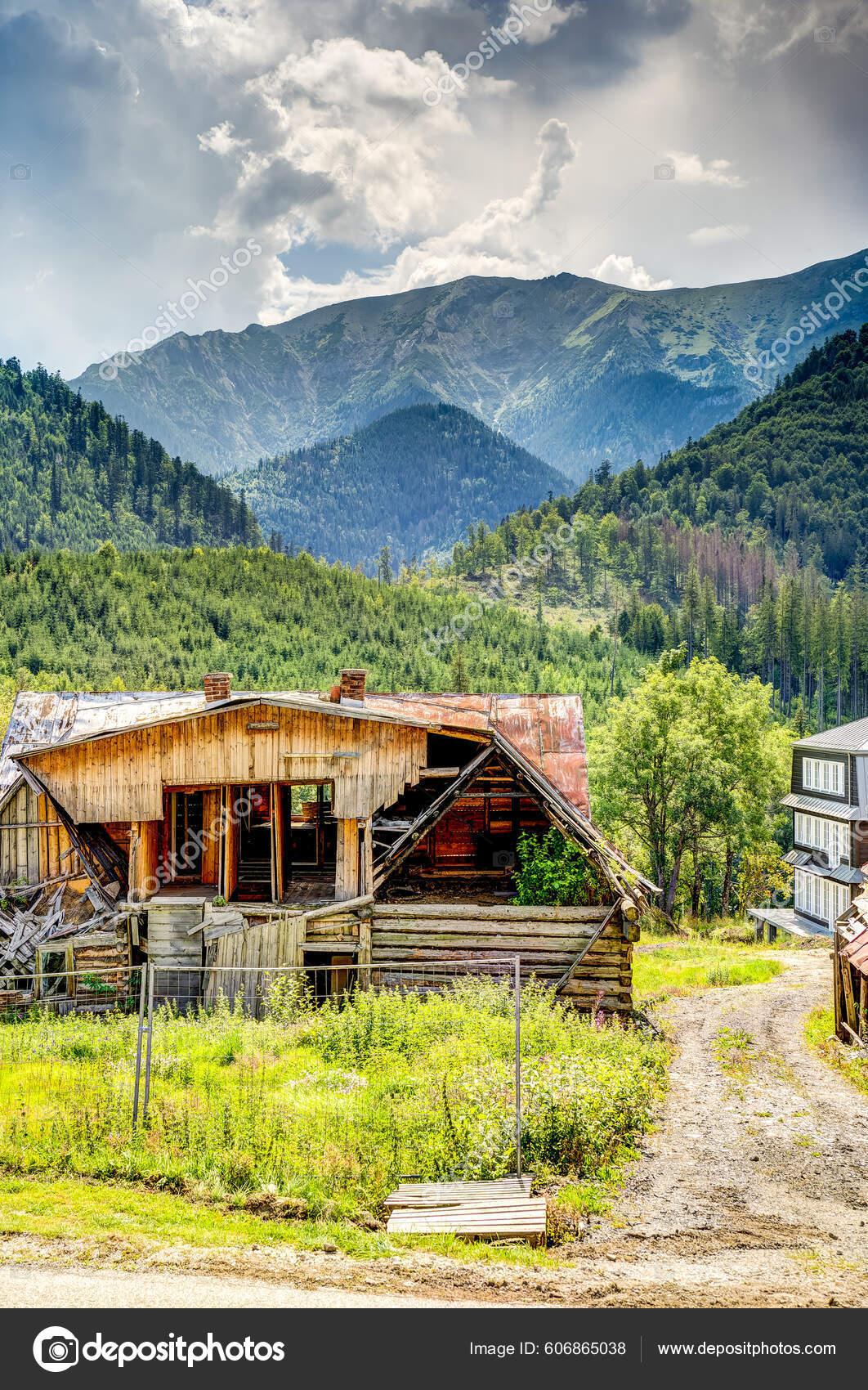 Zdiar Village View Poprad District Presov Region Spis Northern Slovakia ...