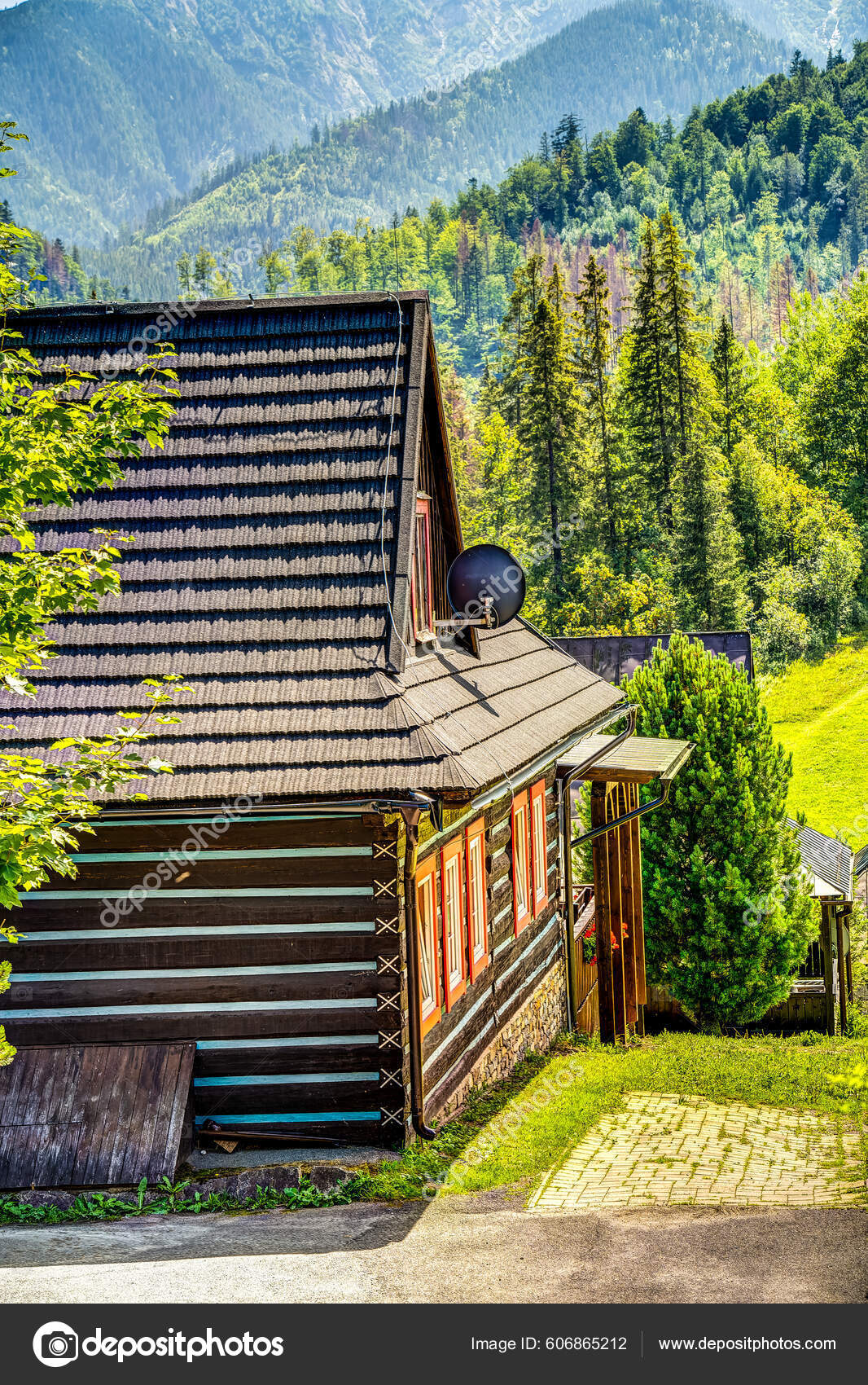 Zdiar Village View Poprad District Presov Region Spis Northern Slovakia ...