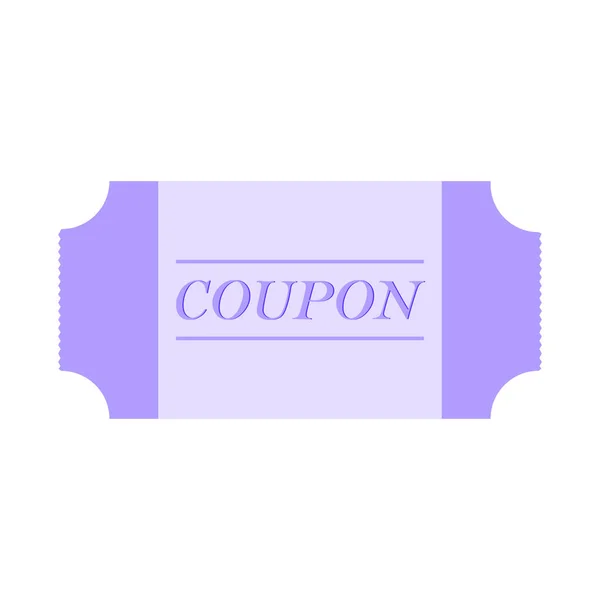 Black Elite Simple Coupon Cartoon Flat Style Isolated White Background ...