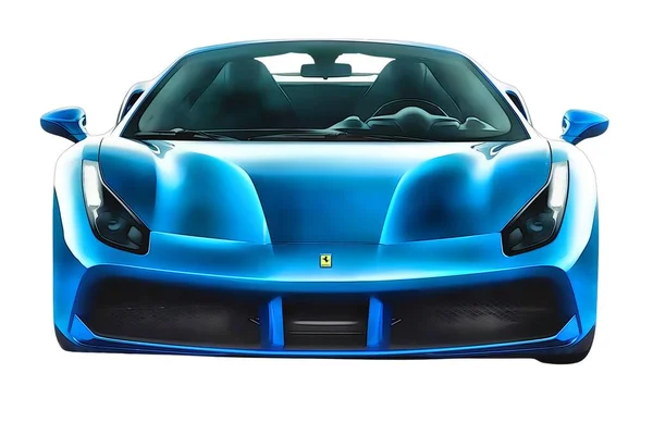 Ferrari azul Stock Photos, Royalty Free Ferrari azul Images | Depositphotos