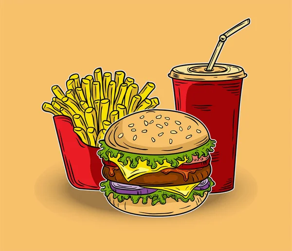 Alimentos procesados imágenes de stock de arte vectorial | Depositphotos