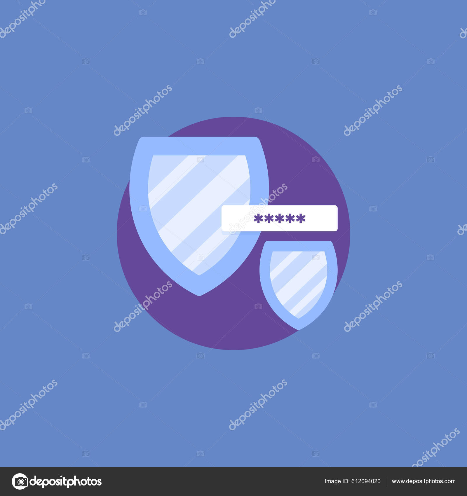 Double Protection Two Step Verification Otp Code One Time Password Stock Vector by ©Papcut ...