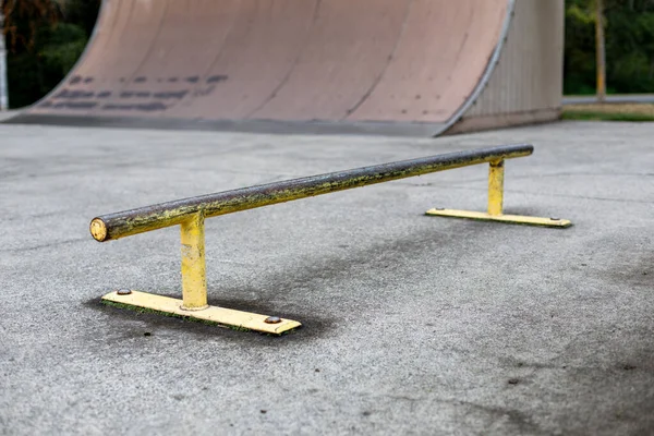 Skatepark railing Stock Photos, Royalty Free Skatepark railing Images ...