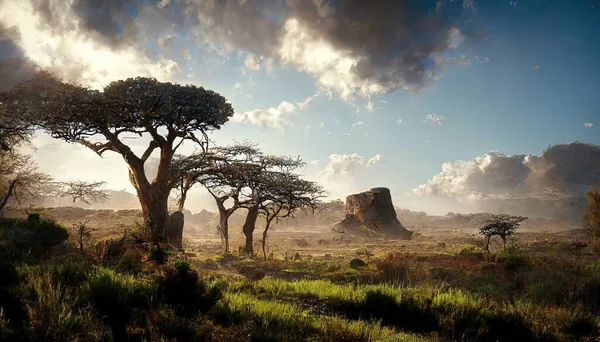 African Landscape Backgrounds