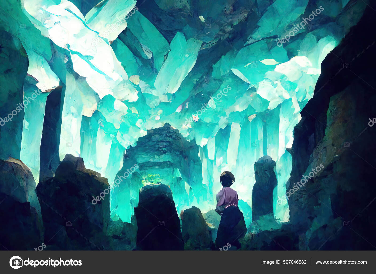Colorful Crystal Cave
