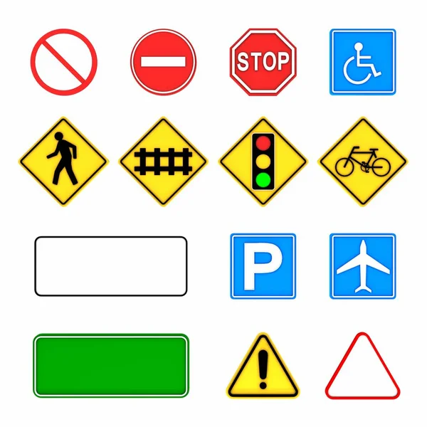Road signs clip art directions Stock Photos, Royalty Free Road signs ...