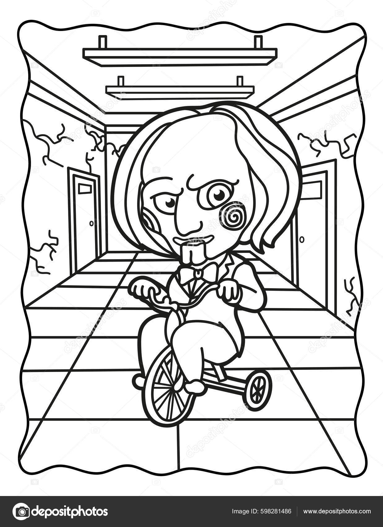 Saw The Movie Coloring Pages