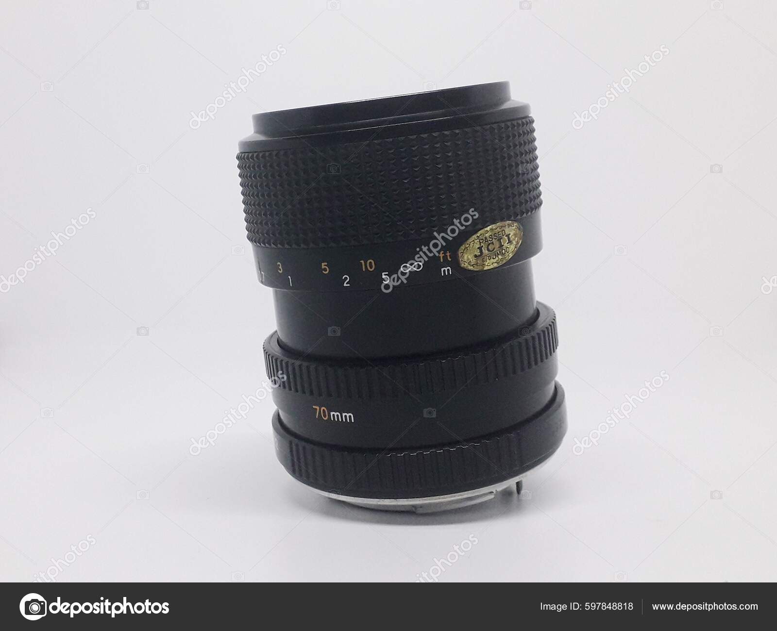 Ancient Model Slr Type Manual Camera Lens Yashica Brand Very – Stock ...