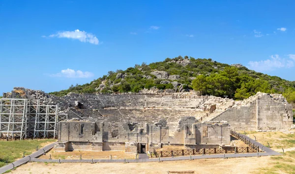 Wide angle photo of Patara ancient city. - Stock Image - Everypixel
