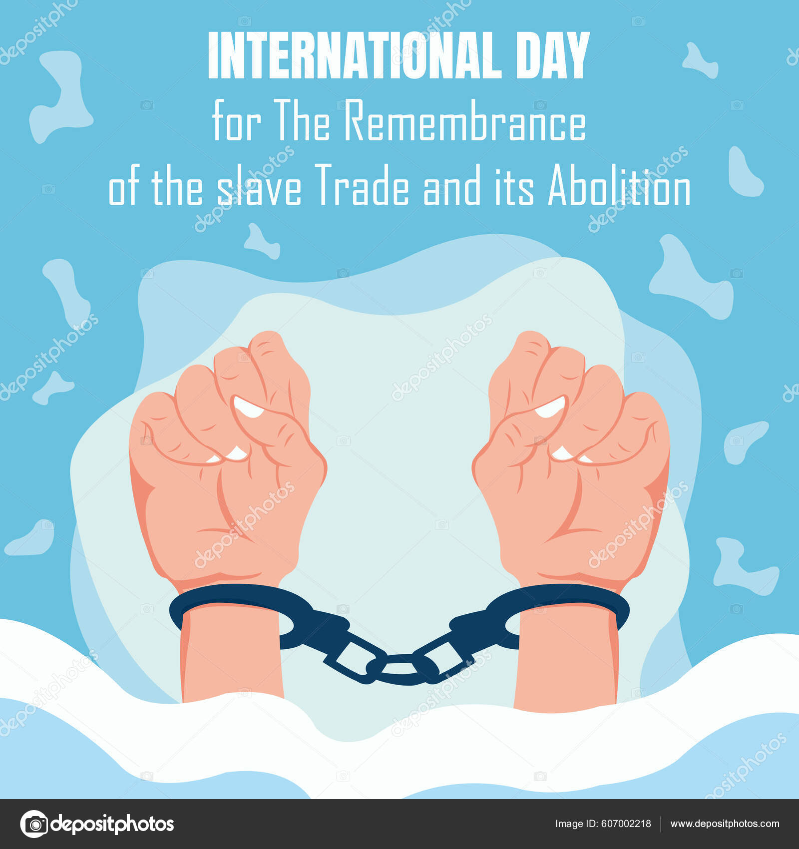 Illustration Vector Graphic Pair Hands Shackled Prison Chains Perfect ...