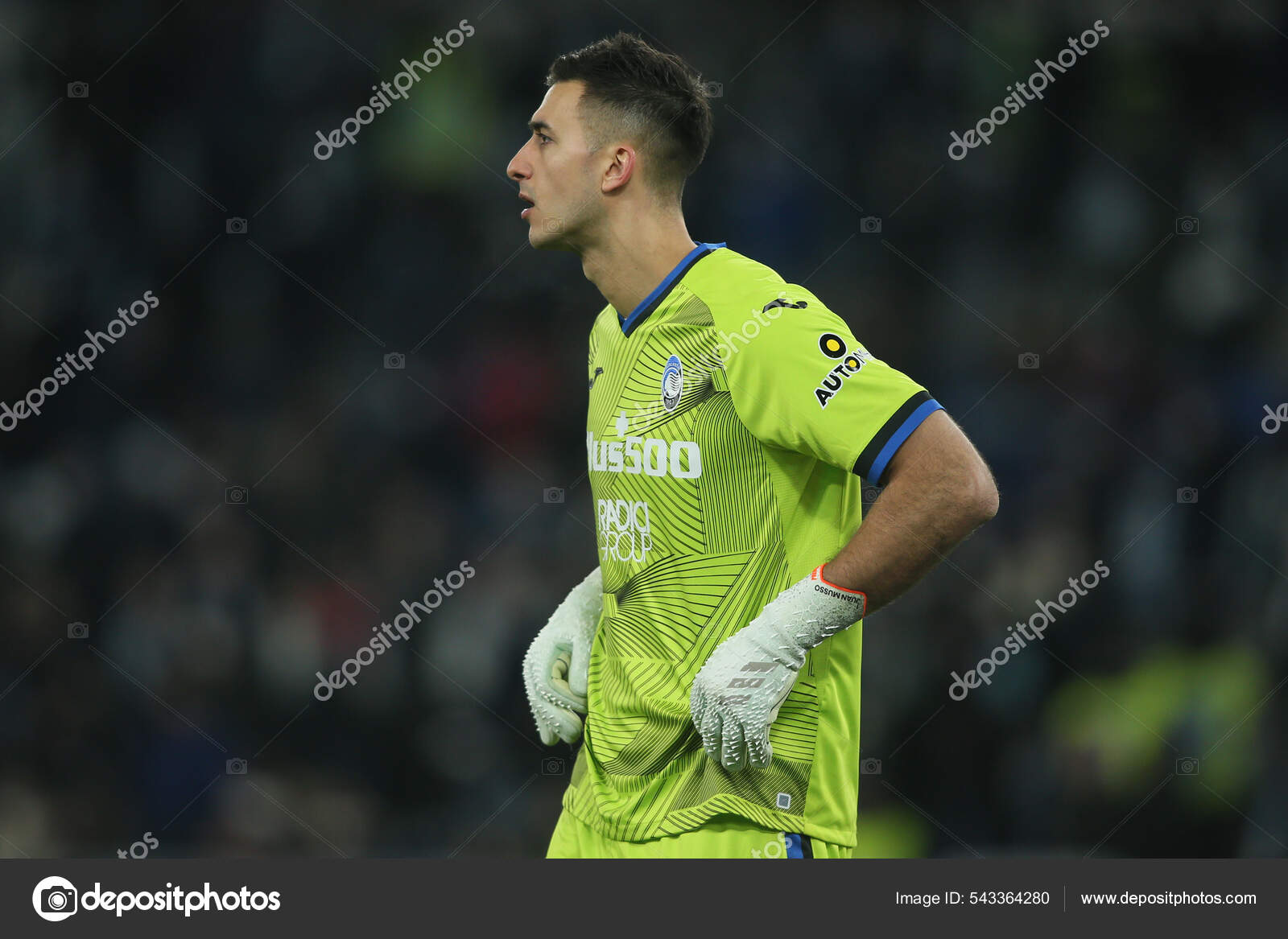 Rome Italy 2022 Juan Musso Ata Action Italian Serie Football – Stock ...