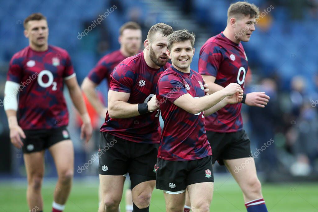 Roma, Italia - 13.02 2022: LUKE COWAN-DICKIE (INGLATERRA), HARRY ...