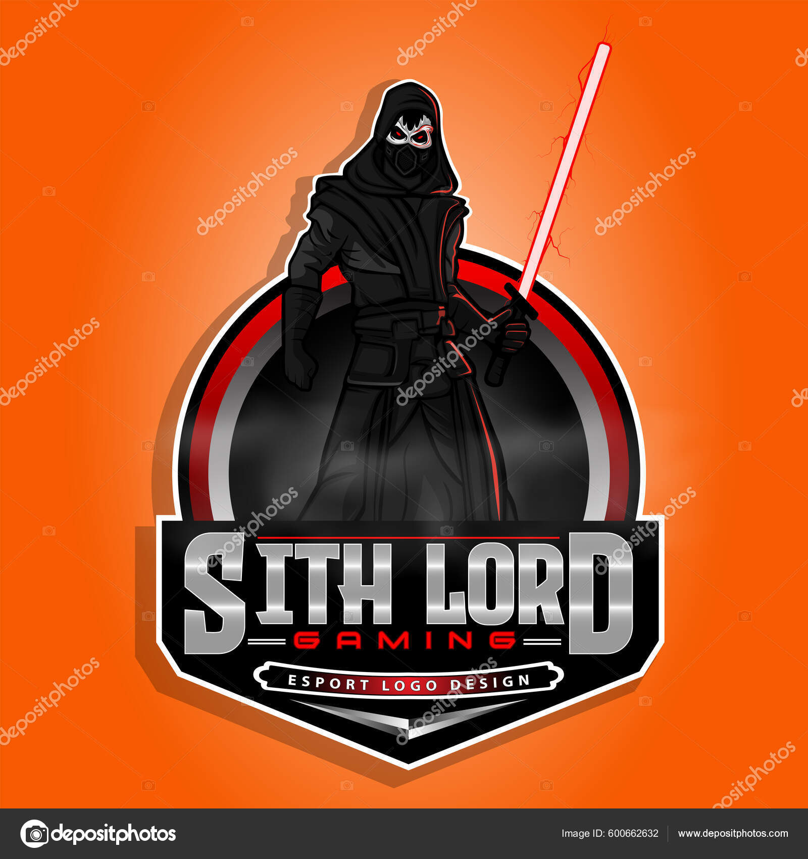 Banner Con El Logotipo De Los Sith De Star Wars