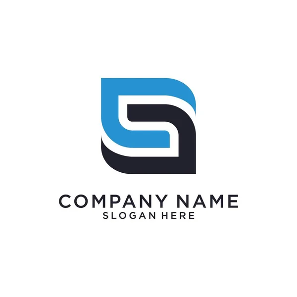 Snq logo design imágenes de stock de arte vectorial | Depositphotos