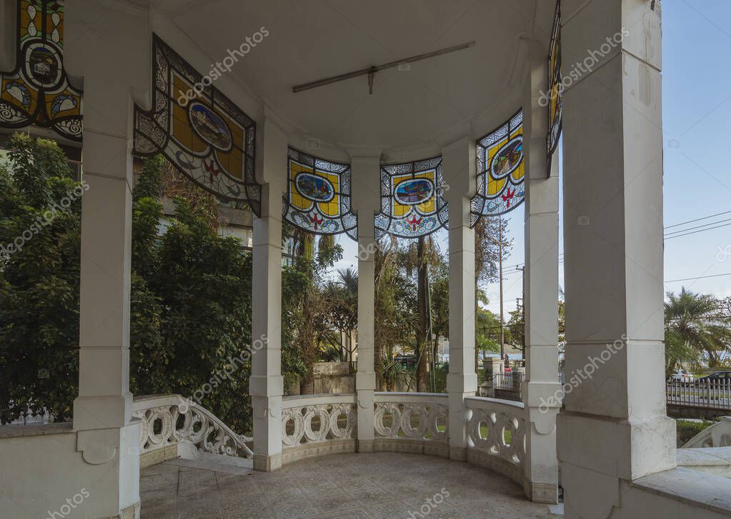 Santos, Brazil. June 5, 2022. Benedicto Calixto art gallery ...