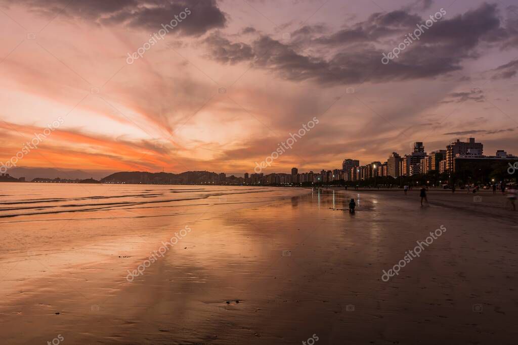 Santos, Brazil. June 5, 2022. Gardens of the Benedicto Calixto Art ...