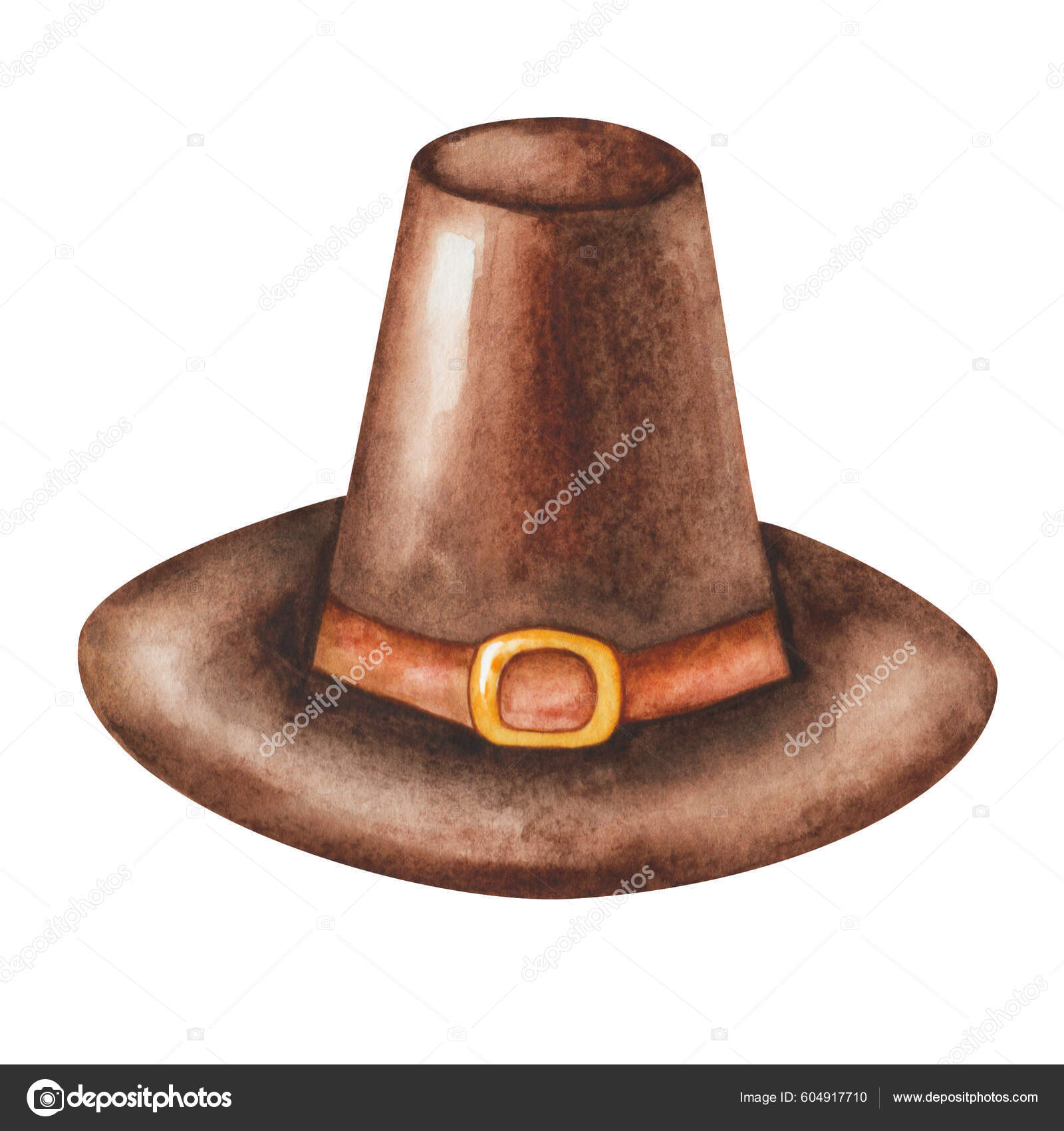 Pilgrim Hat Clip Art