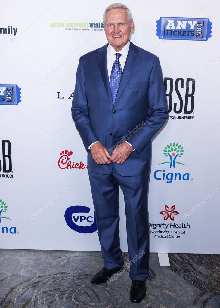 American basketball executive and former player Jerry West arrives at ...
