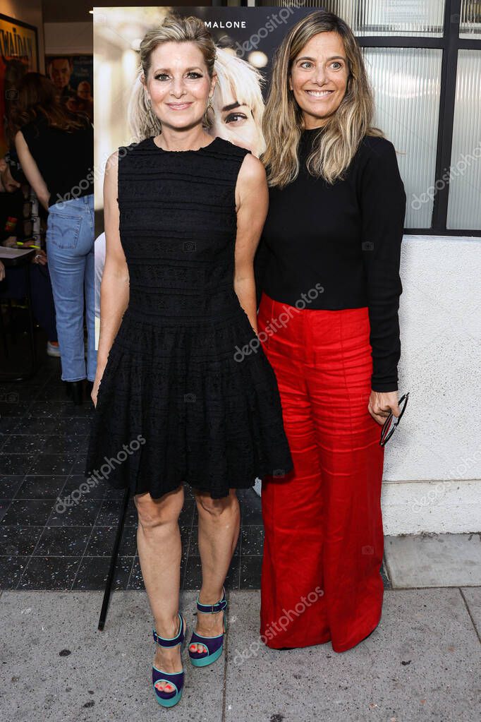 English/Irish actress Rosie Fellner and Joanna Colbert arrive at the ...