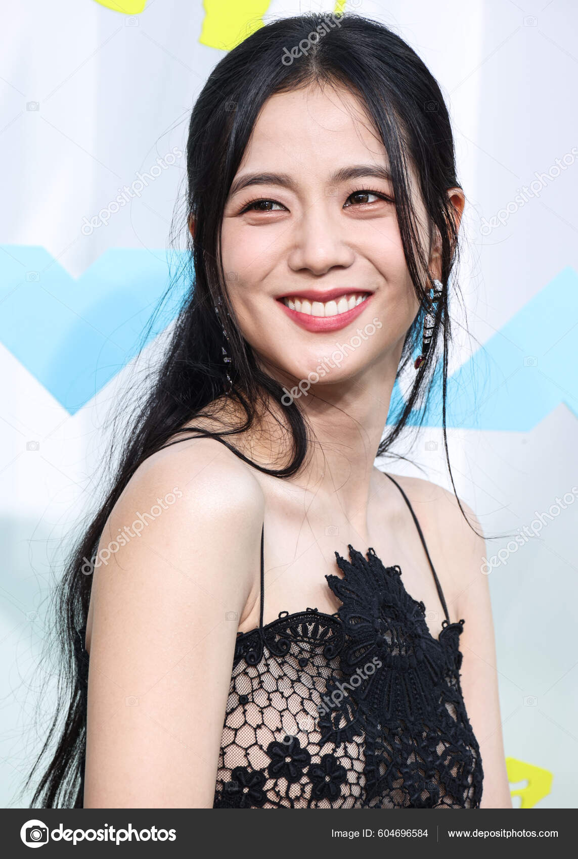 Jisoo Kim Soo Blackpink Arrives 2022 Mtv Video Music Awards — Foto editorial de stock #604696584 ...