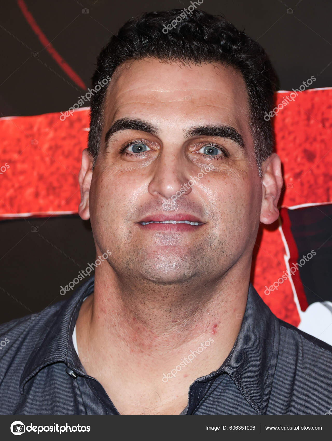 American Actor Stand Comedian Bret Ernst Arrives Los Angeles Premiere — Foto editorial de stock ...