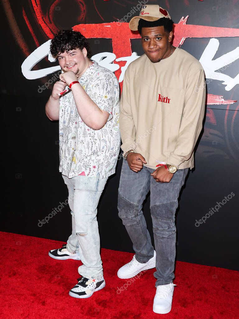 Aedin Mincks and Khalil Everage arrive at the Los Angeles Premiere Of ...