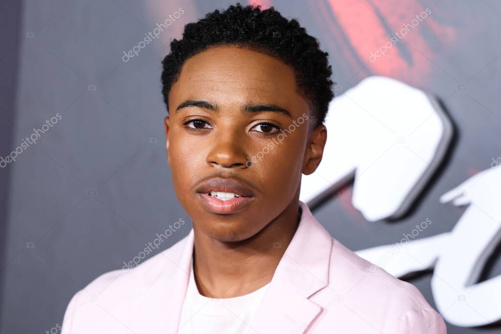 American actor Dallas Dupree Young arrives at the Los Angeles Premiere ...