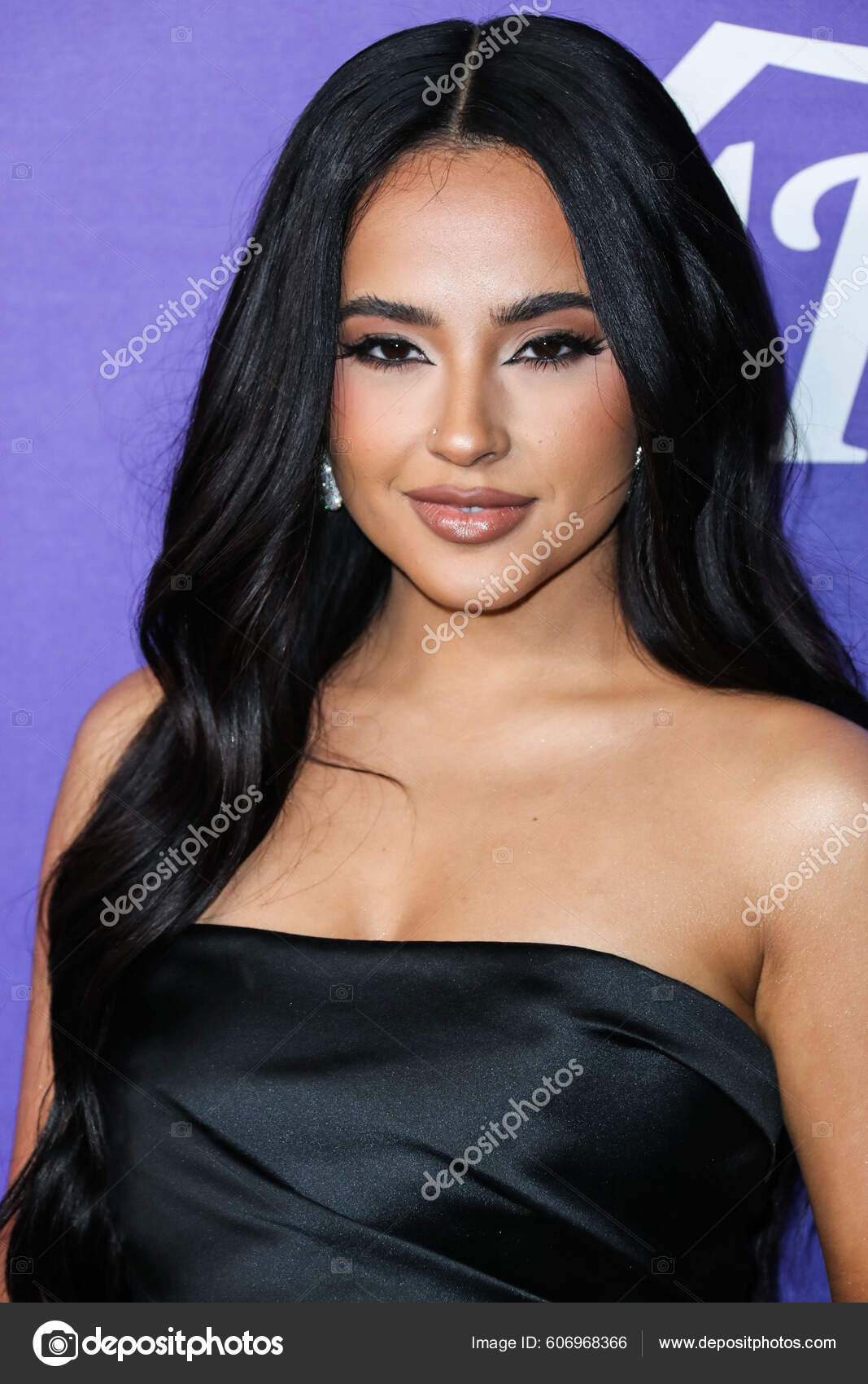 Cantante Estadounidense Becky Rebbeca Marie Gomez Llega Celebración ...