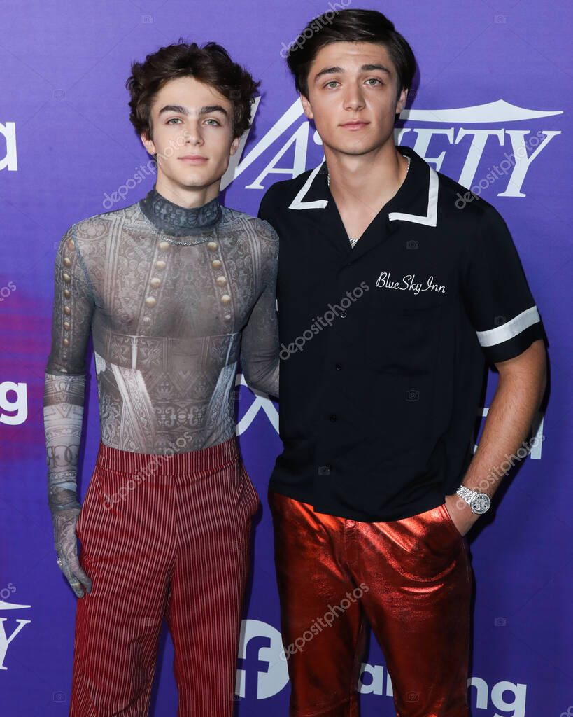 Avi Angel y su hermano Asher Angel llegan a la celebración de Variety 2022 Power Of Young ...
