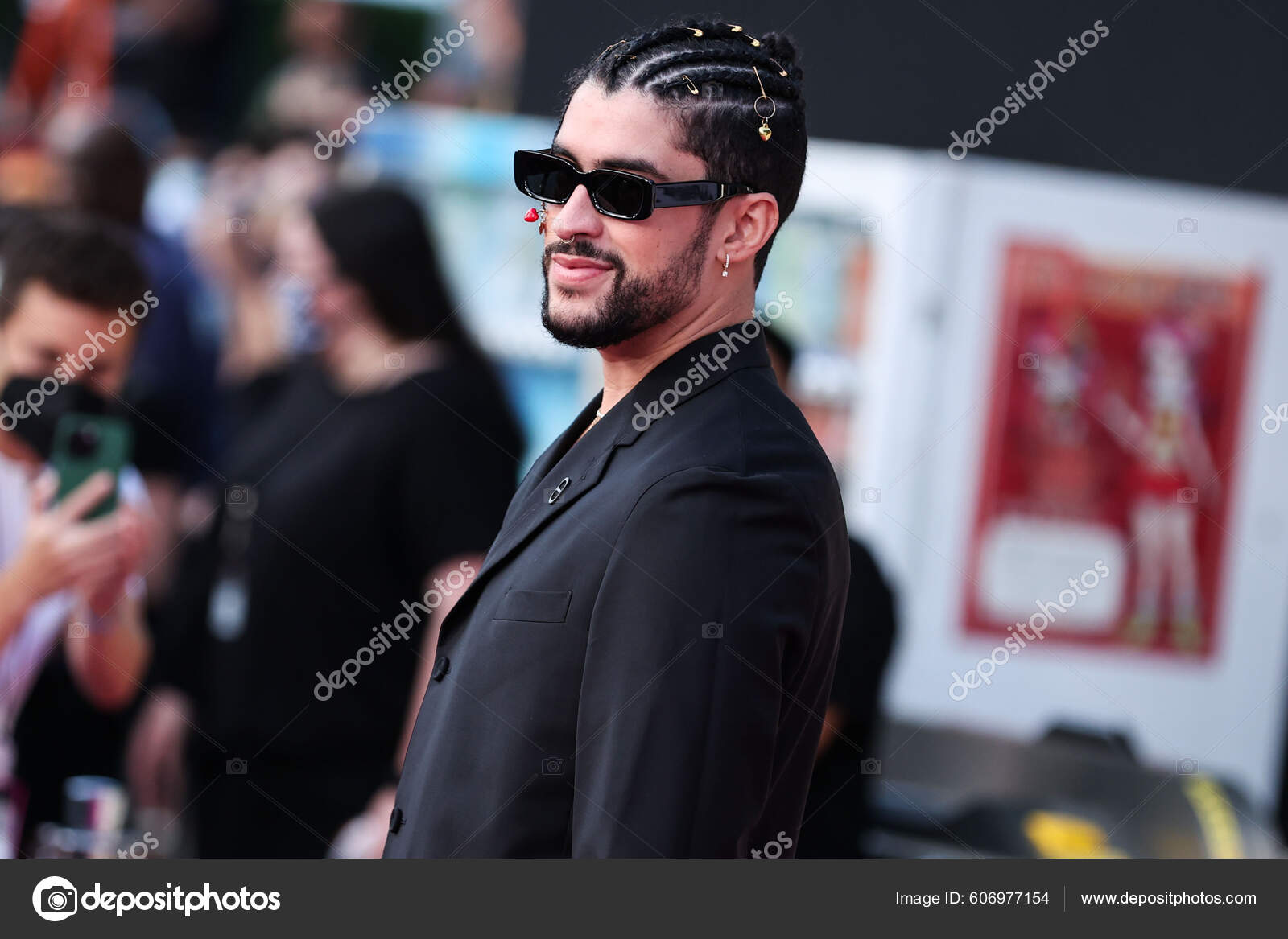Puerto Rican Rapper Bad Bunny Benito Antonio Martnez Ocasio Wearing ...