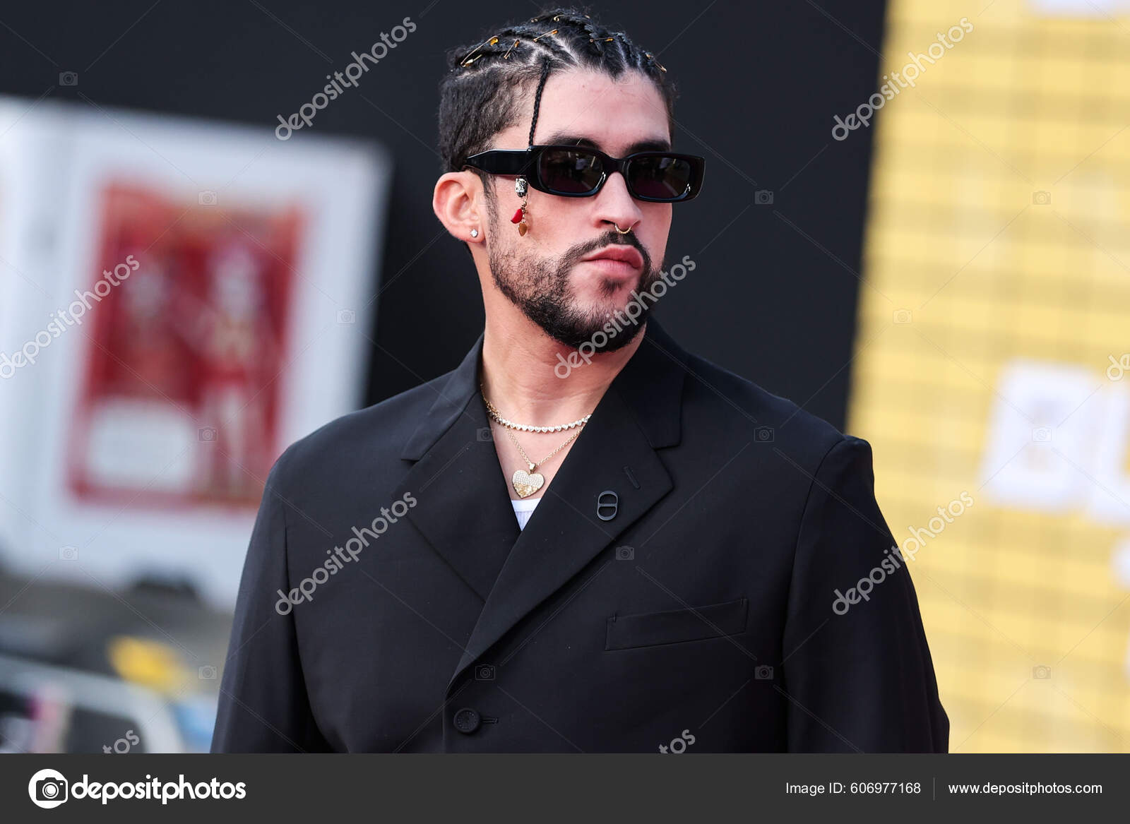 Puerto Rican Rapper Bad Bunny Benito Antonio Martnez Ocasio Wearing ...