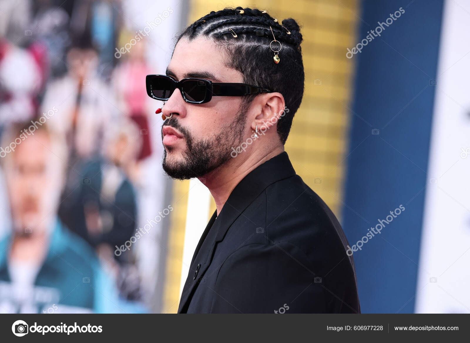 Puerto Rican Rapper Bad Bunny Benito Antonio Martnez Ocasio Wearing ...