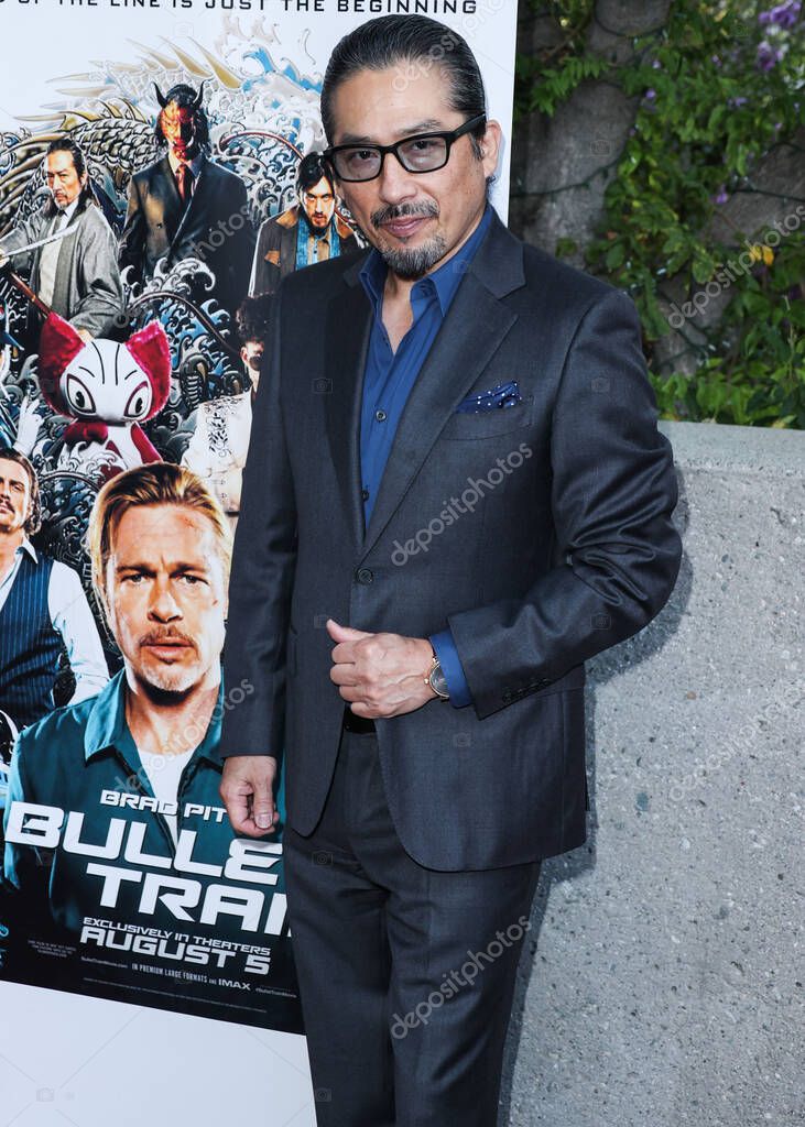 El actor y artista marcial japonés Hiroyuki Sanada llega a la ...