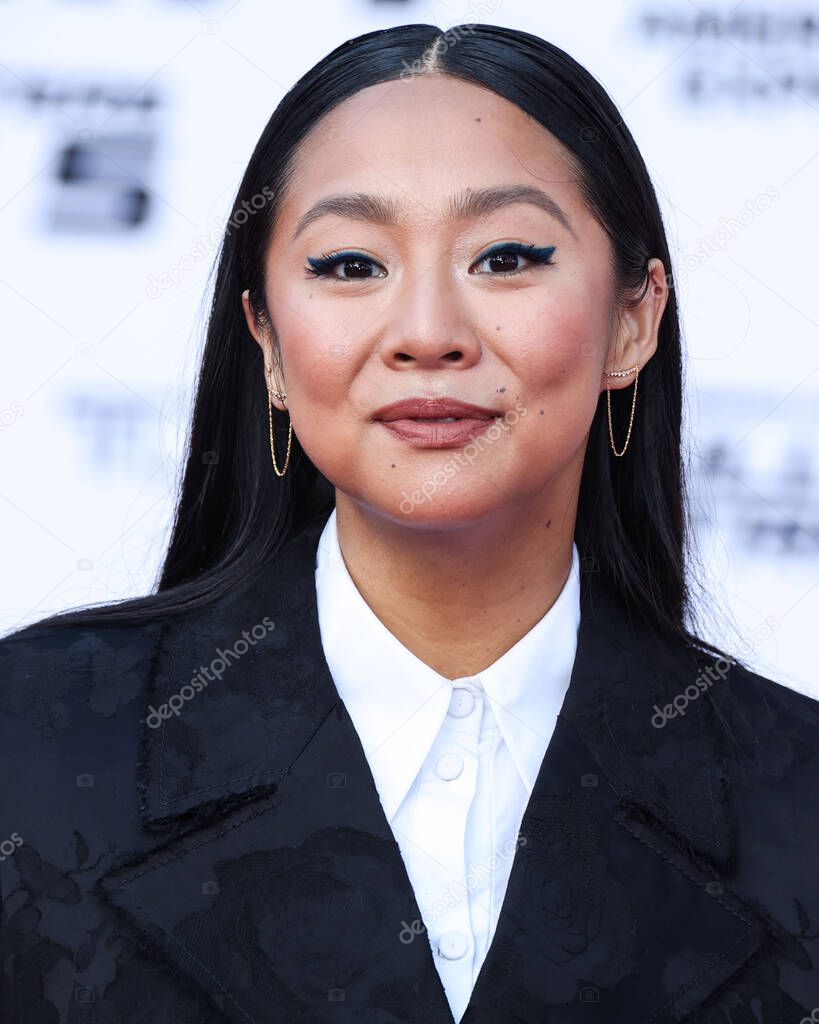 Stephanie Hsu llega al estreno de Sony Pictures 'Bullet Train ...