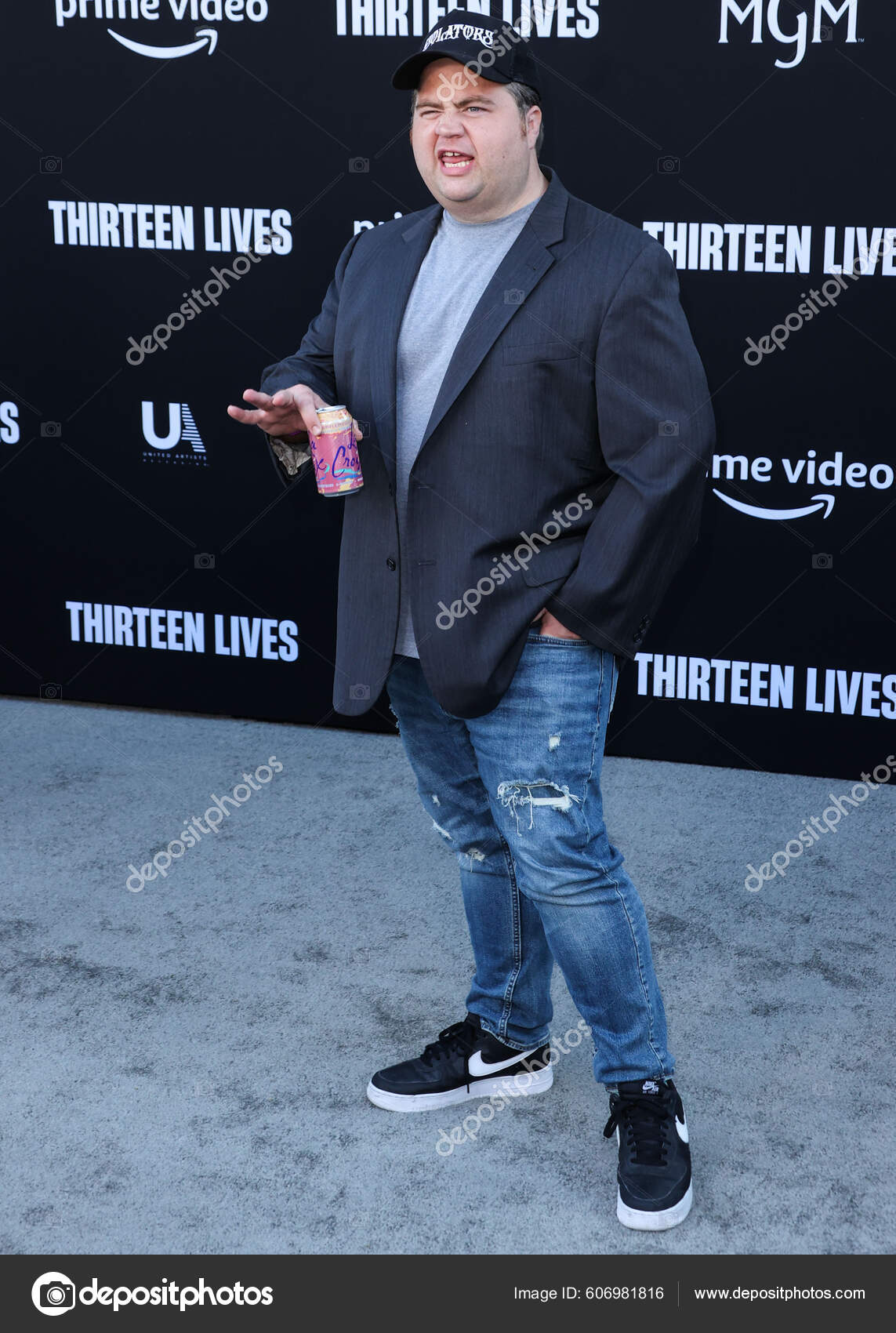 American Actor Paul Walter Hauser Arrives Los Angeles Premiere Amazon ...