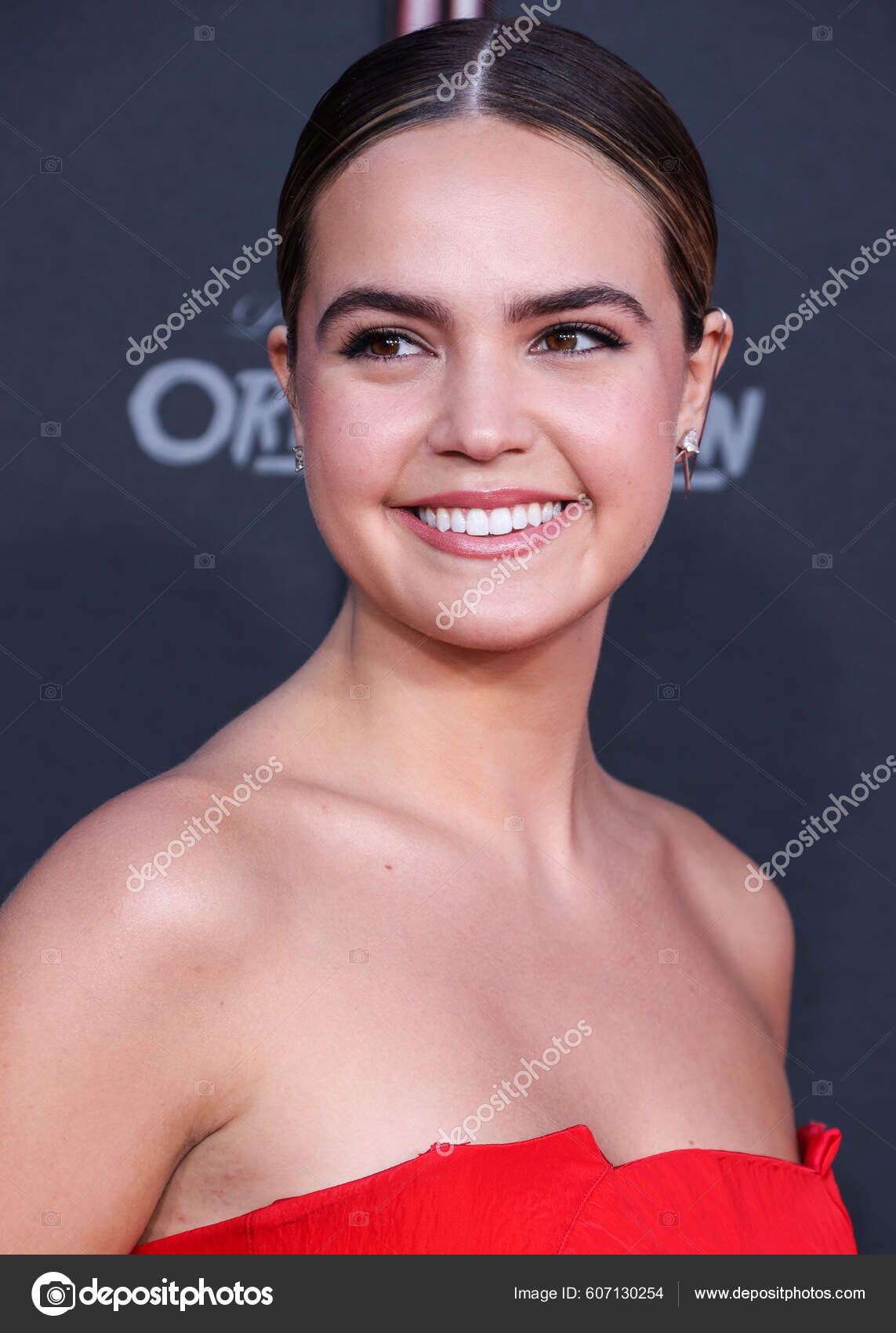 American Actress Bailee Madison Wearing Toni Maticevski Dress Dolce ...