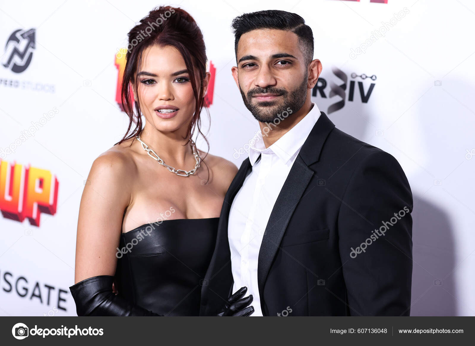 American Actress Paris Berelc Boyfriend Rhys Athayde Arrive Los Angeles – Stock Editorial Photo ...