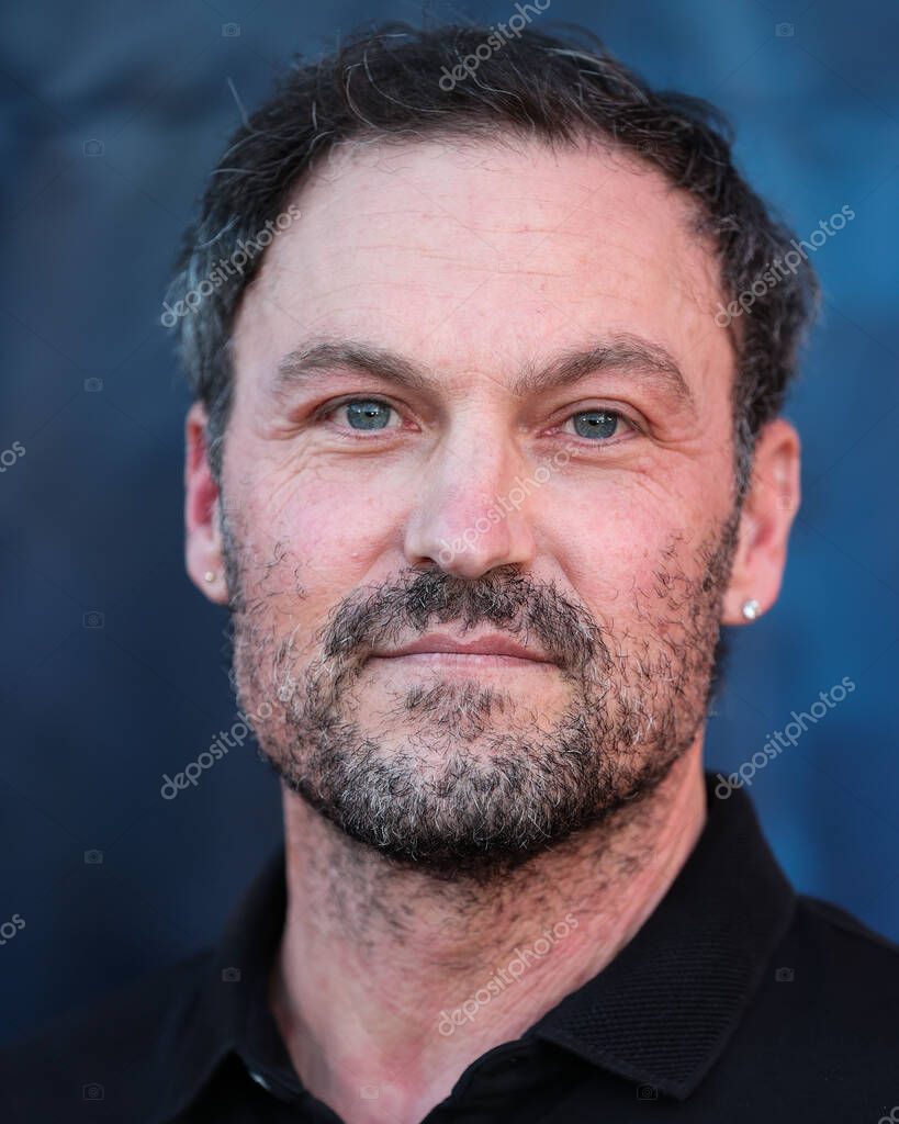 El actor estadounidense Brian Austin Green llega al estreno en Los ...