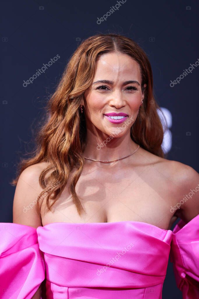 La actriz estadounidense Paula Patton llega a los Premios BET 2022 ... La actriz estadounidense Paula Patton llega a los Premios BET 2022 ...