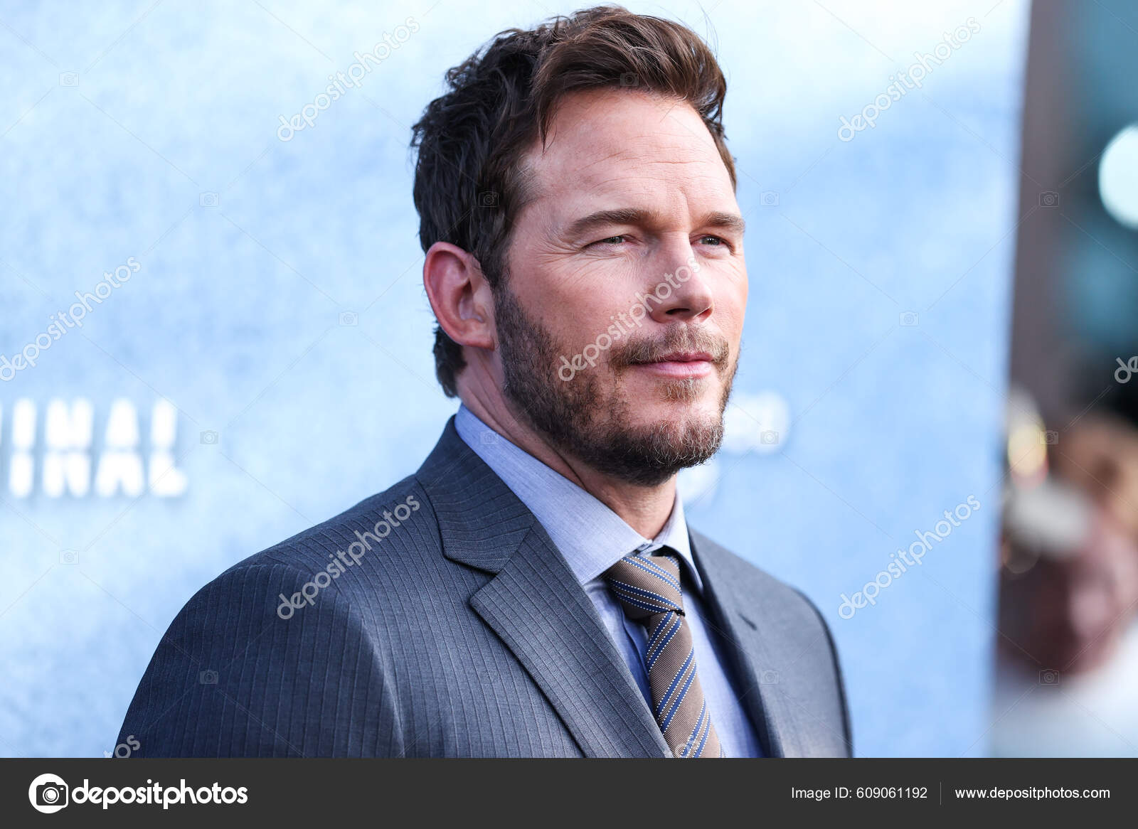 American Actor Chris Pratt Arrives Los Angeles Premiere Amazon Prime ...