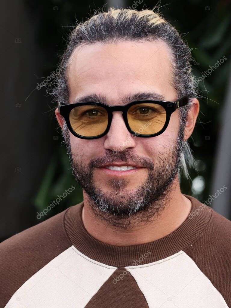 El músico estadounidense Pete Wentz llega al estreno de Universal ...