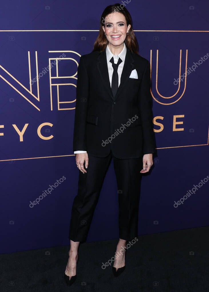 La cantante y actriz estadounidense Mandy Moore llega al evento FYC House Closing Night Music de ...