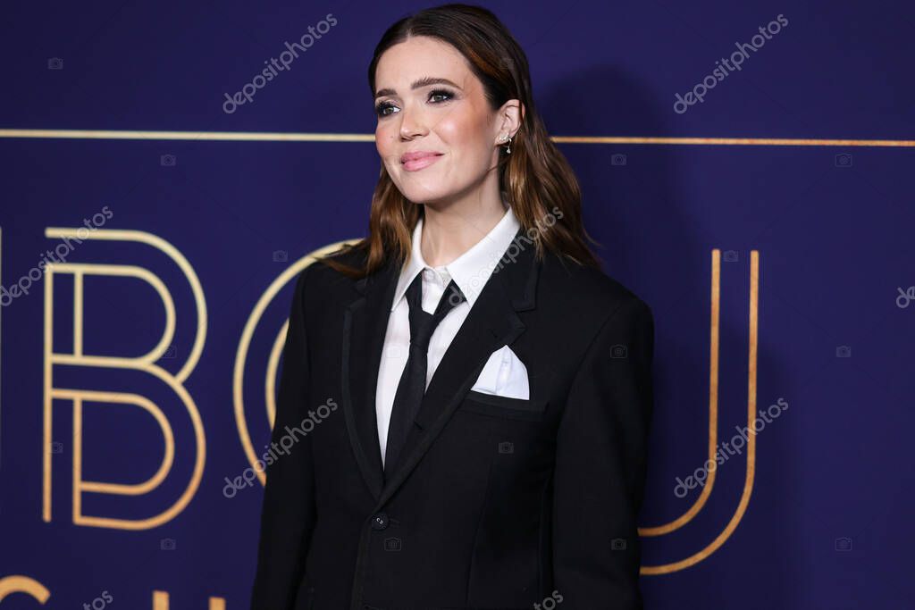La cantante y actriz estadounidense Mandy Moore llega al evento FYC House Closing Night Music de ...