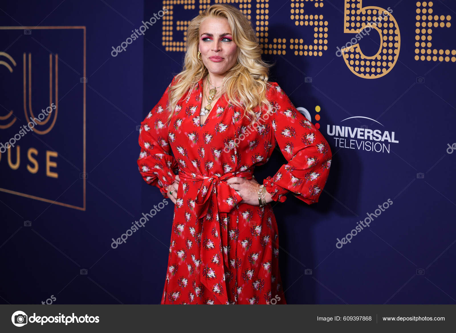 American Actress Busy Philipps Arrives Nbcuniversal's Fyc Event ...